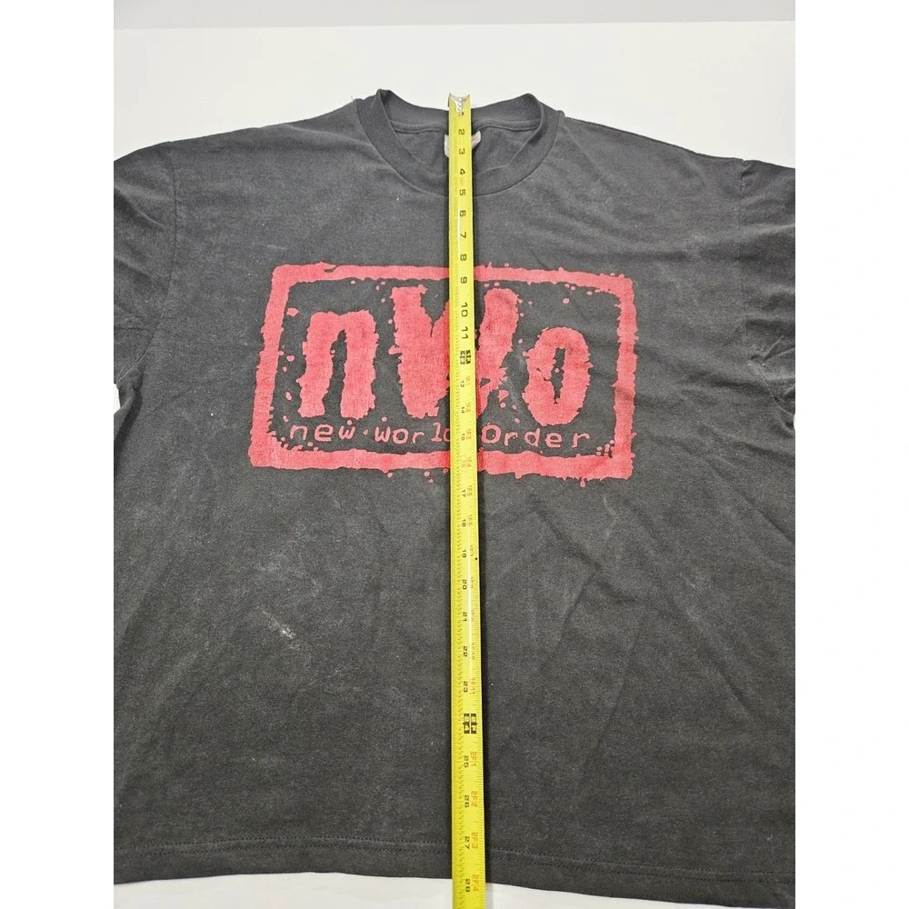 Hanes | Shirts | Vintage Nwo Shirt Mens Xl Black 9s Usa New World Order ...
